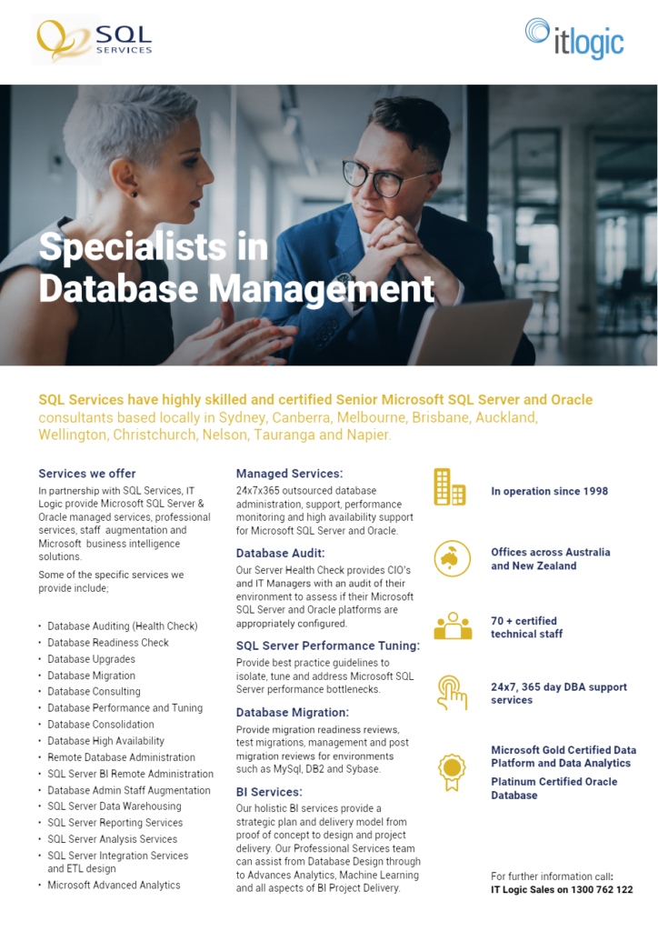 Database Services - IT Logic